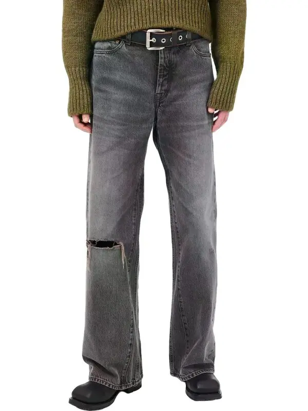 Our Legacy Ripped-detail Jeans - Grey