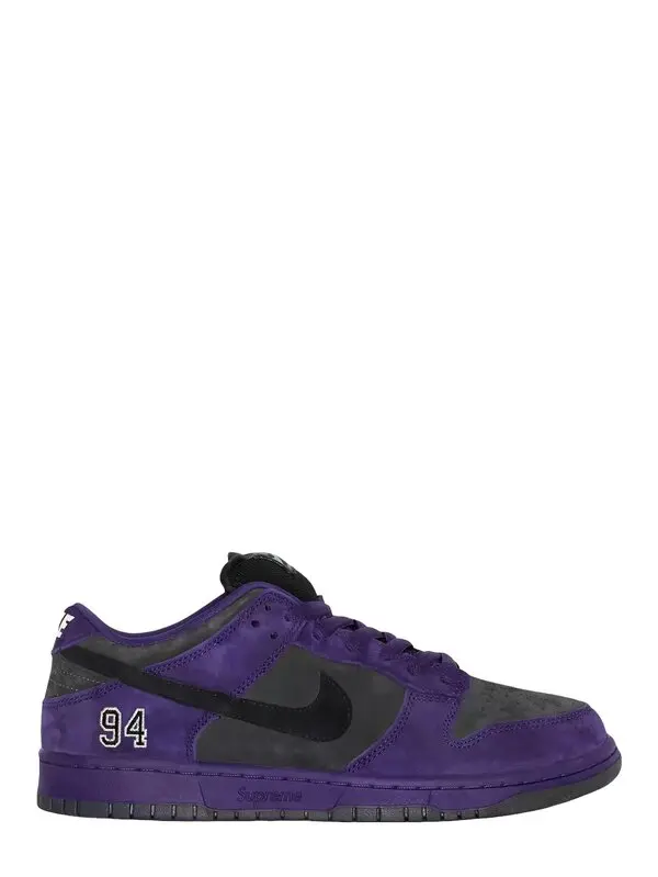 Nike Sb Dunk Low Supreme Ink Sneakers - Purple