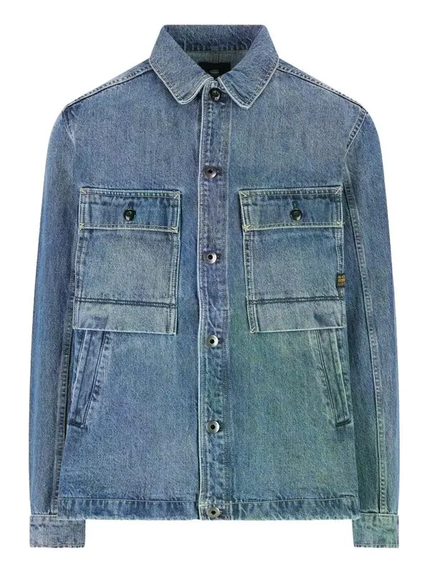 G-star Raw Mosa Denim Overshirt - Blue