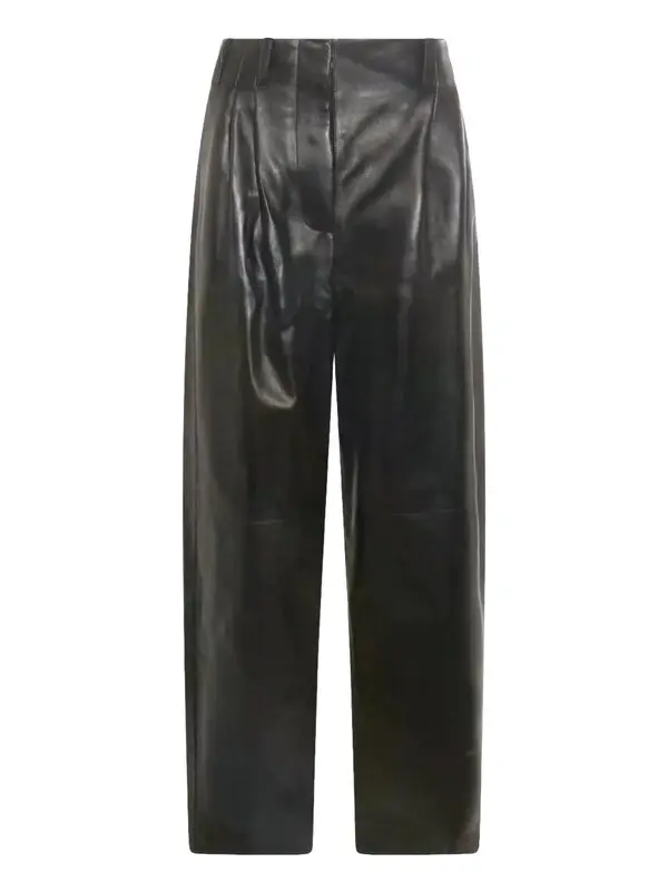 Givenchy Leather Trousers - Black