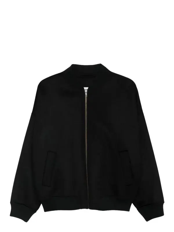 DRYKORN Zip-front Bomber Jacket - Black