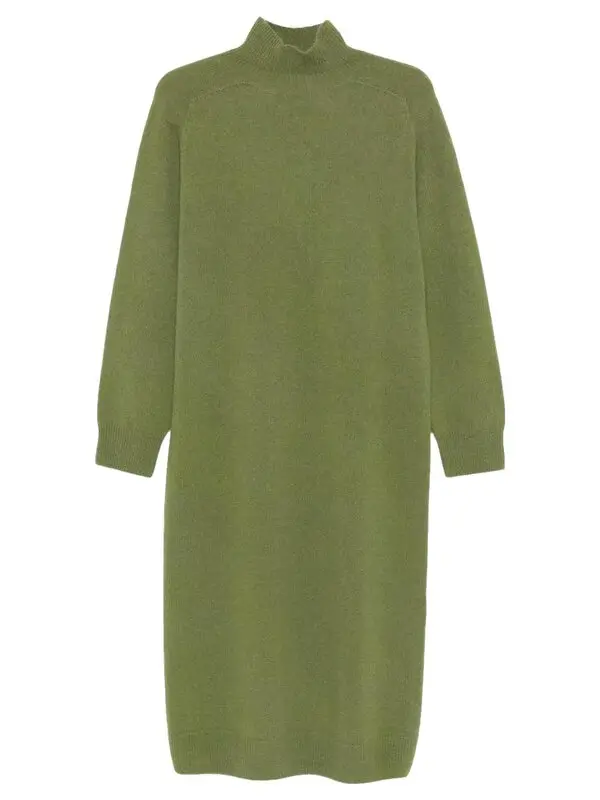 DRYKORN Alinoy Knitted Midi Dress - Green