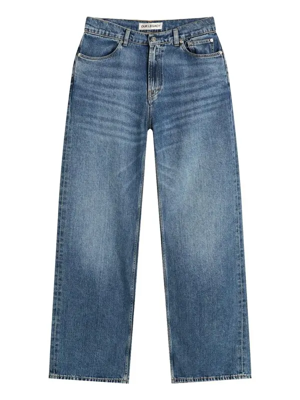 Our Legacy Carlson Jean - Rodeo Wash Broken Twill