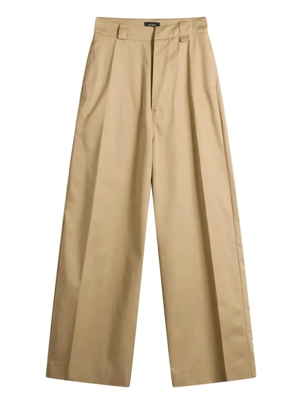 WILLY CHAVARRIA Cholo Chino Trousers - Travertine
