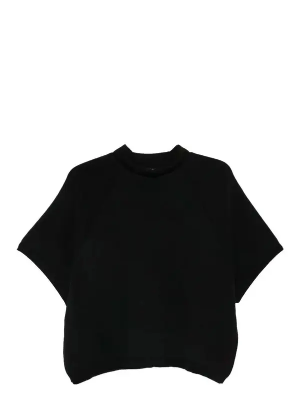 HANNES ROETHER Raglan-sleeve Sweater - Black