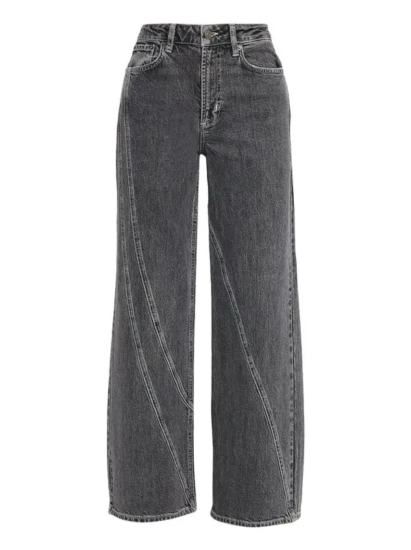 Rails Getty Wide-leg Twist Seam Jeans - Washed Cha