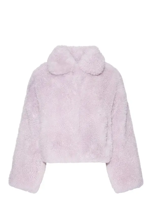 YVES SALOMON Shearling Coat - Lilas