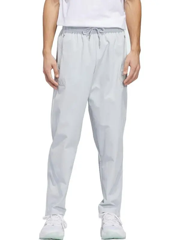 Adidas Mahomes Too Cold Woven Zne Track Pant Grey - Clear Grey