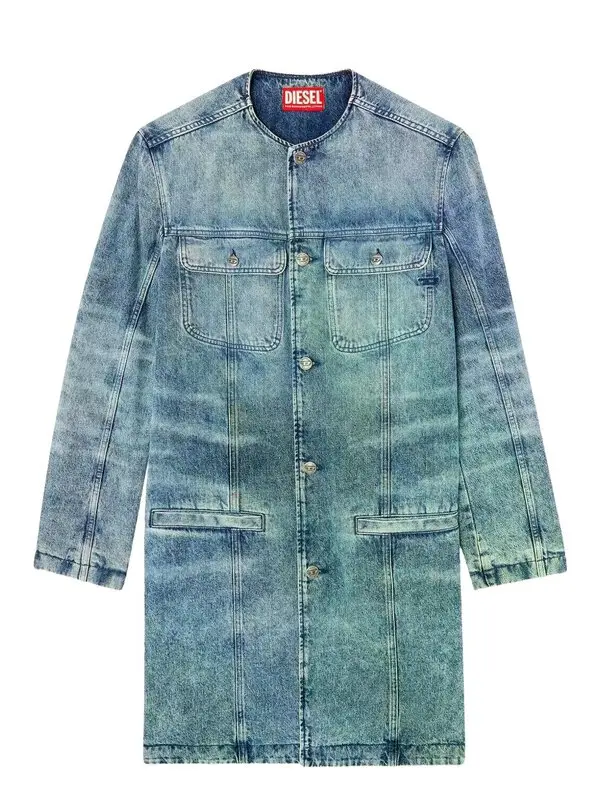 Diesel D-aberd Denim Jacket - Blue