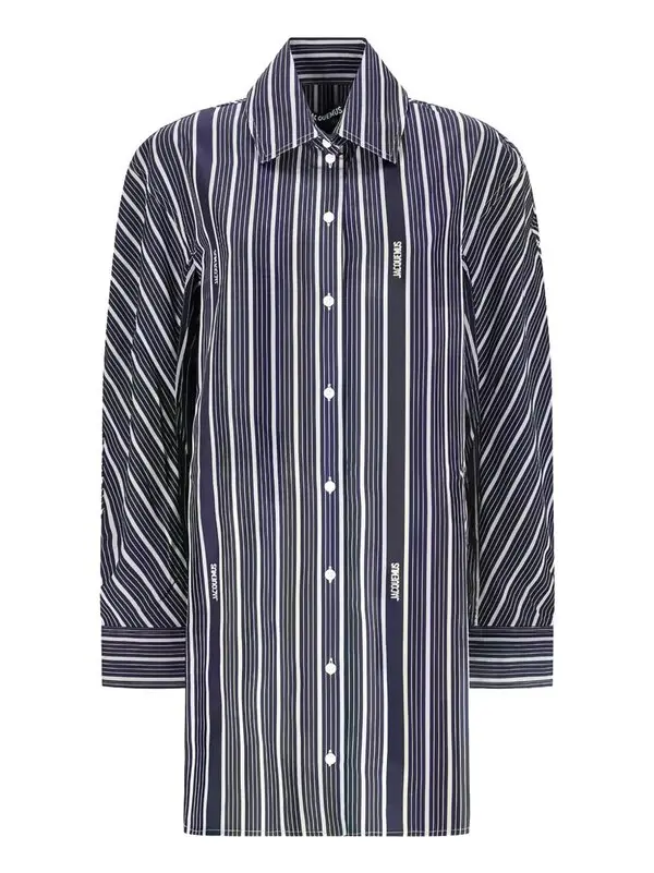 Jacquemus Striped Shirt - Blue