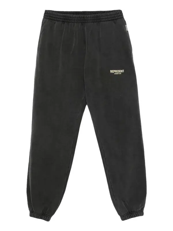 REPRESENT Logo Track Pants - Black