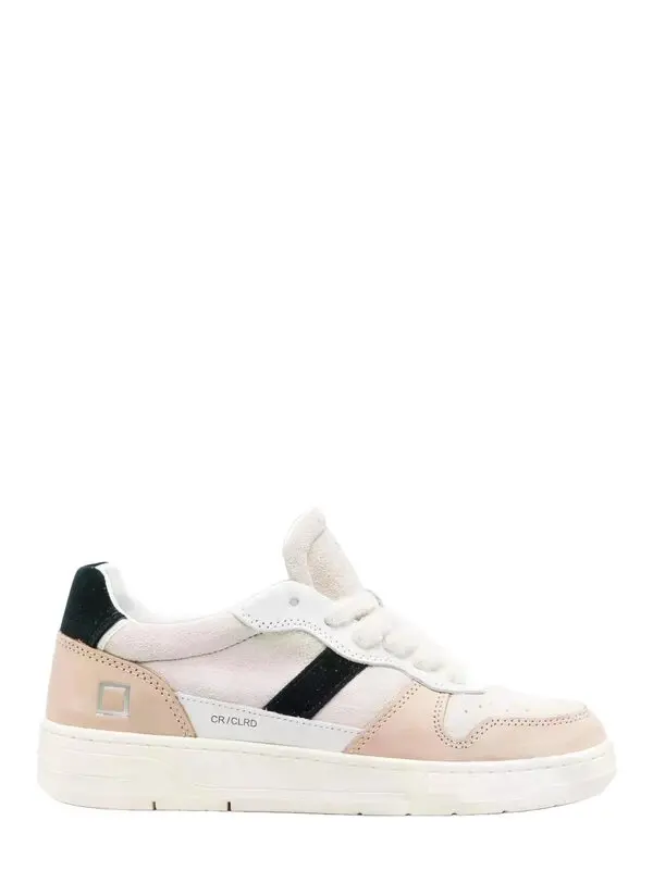 D.a.t.e. Panelled Sneakers - Pink