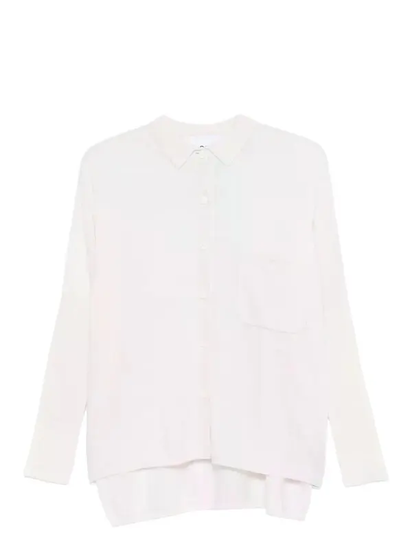 GOTHA Ribbed-cuff Buttoned Cardigan - White