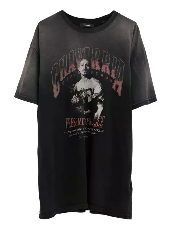 WILLY CHAVARRIA Graphic-print T-shirt - Black