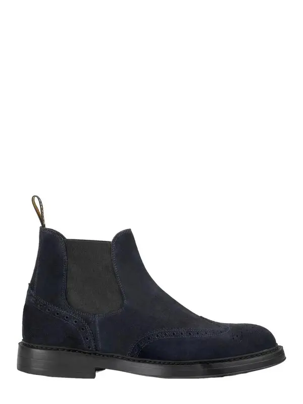 DOUCAL'S Suede Chelsea Boots - Blue