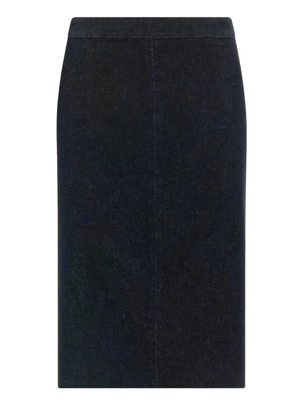 TOM FORD Denim Midi Skirt - Blue