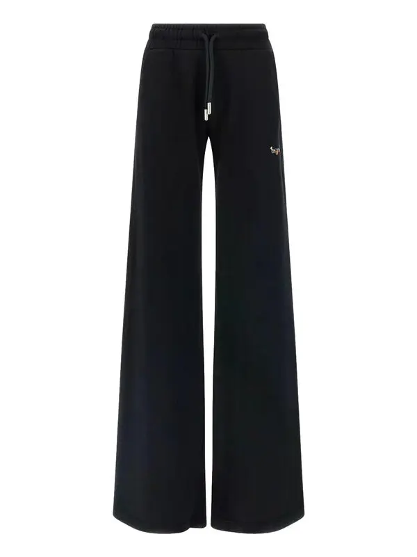 Off-White Bookish Flowers Trousers - Black
