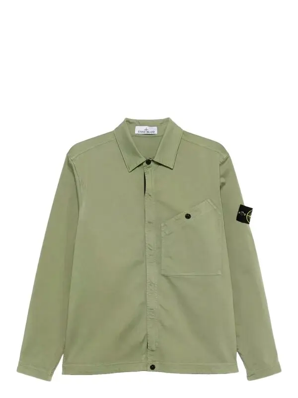 Stone Island Compass-badge Shirt - Green