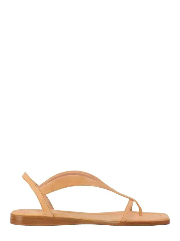 Fabiana Filippi Leather Flat Sandals - 4030