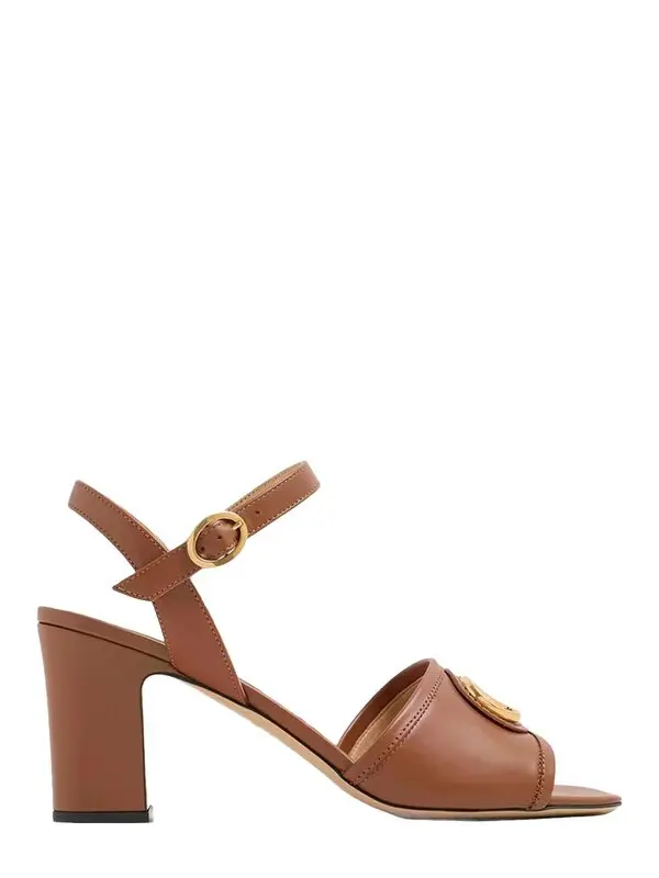 Valentino Garavani 75mm Vlogo Signature Sandals - Brown