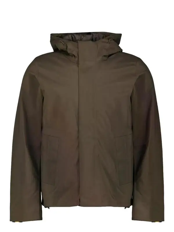 K-WAY Hooded Jacket - Brown