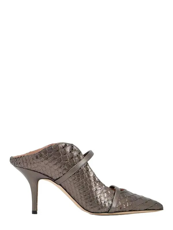MALONE SOULIERS 70mm Maureen Mules - Neutrals