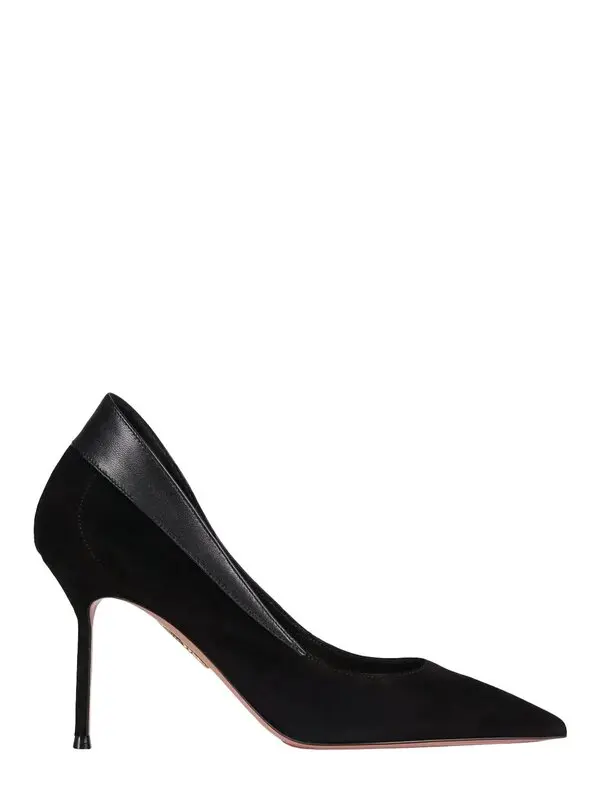 AQUAZZURA 85mm Pointed Pumps - Black