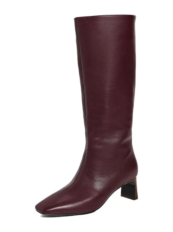 Rag & Bone Astor Leather Boots - Bordx