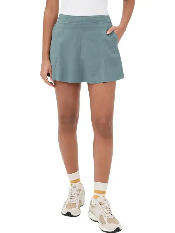 RHONE Mirage Skort - Green Smoke