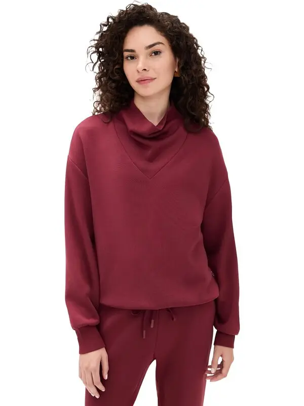 Varley Betsy Sweatshirt - New Maroon