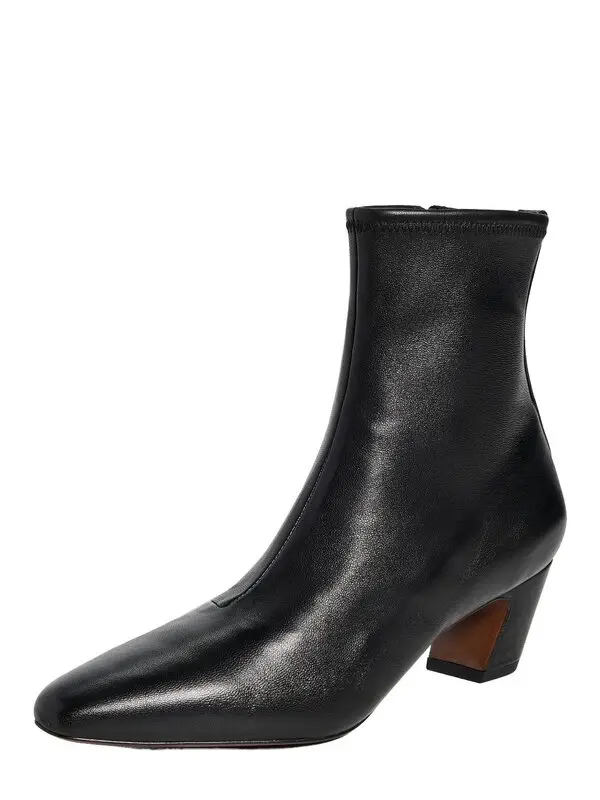 LOEFFLER RANDALL Doria Kicked Heel Ankle Boots - Black