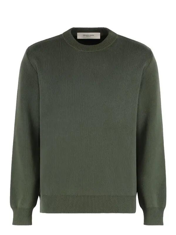 Golden Goose Cotton Sweater - Green