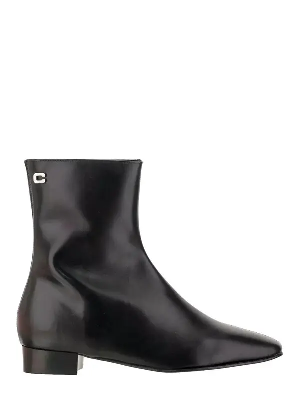 CAREL 20mm Aiglon Leather Ankle Boots - Black