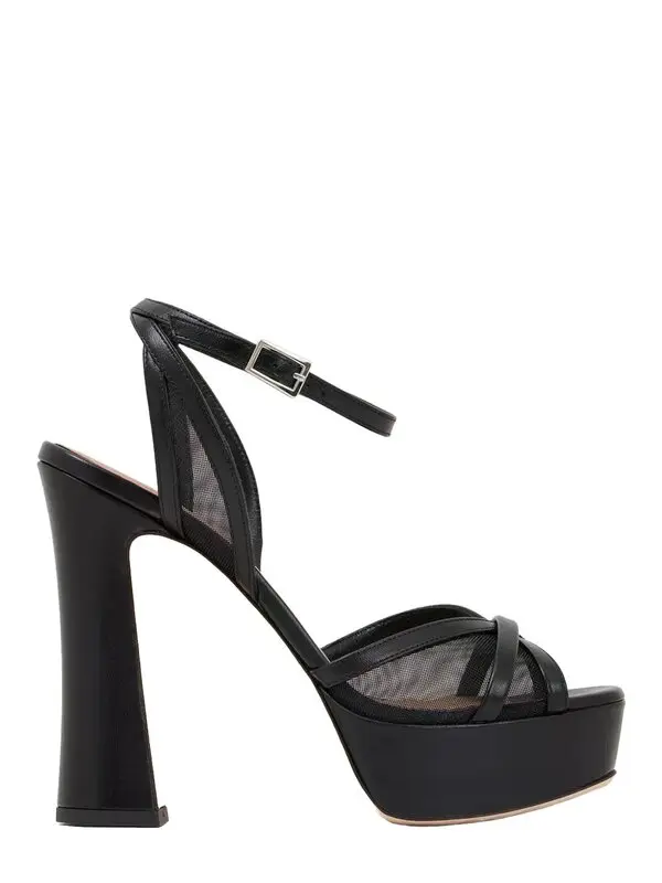 MALONE SOULIERS 125mm Sylvie Sandals - Black