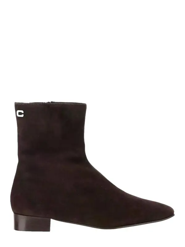 CAREL 20mm Aiglon Suede Ankle Boots - Brown
