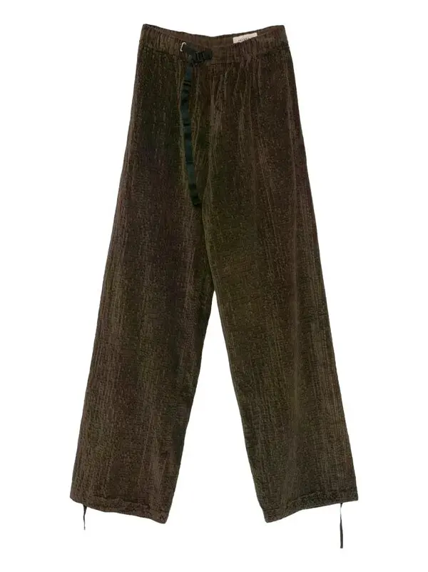 WHITE SAND Drawstring-waist Pants - Brown