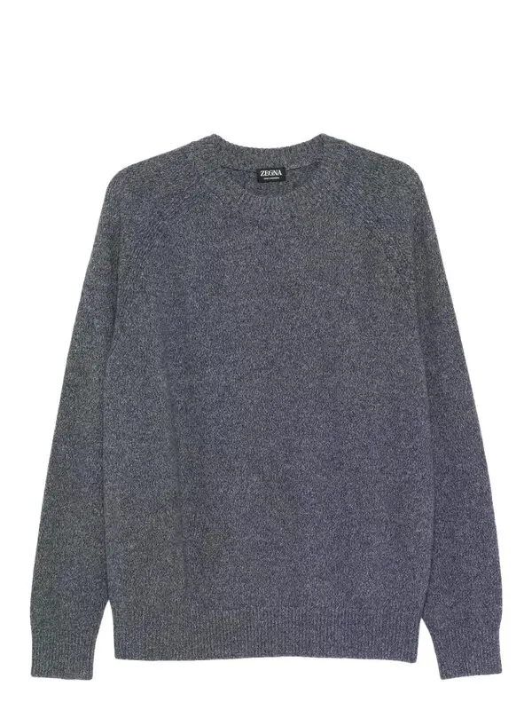 Zegna Crew-neck Sweater - Blue