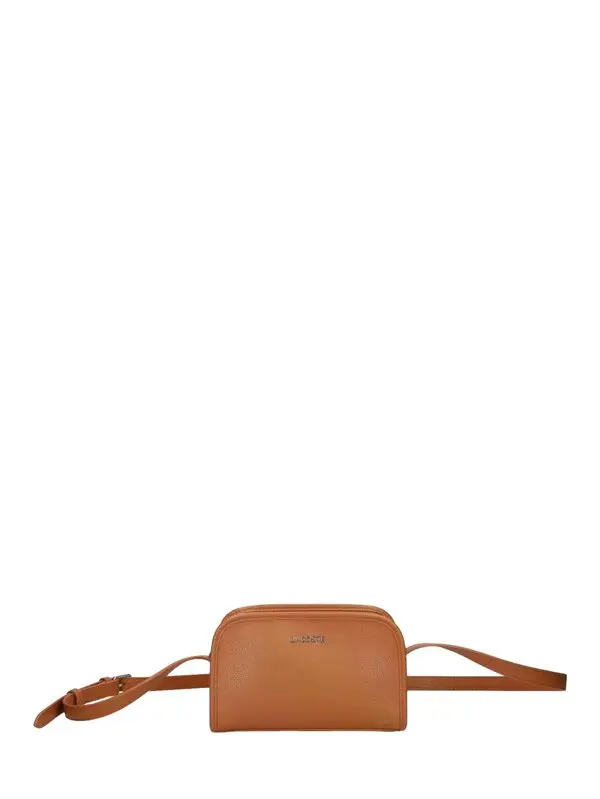 Lacoste Adjustable Strap Crossbody Bag - Brown