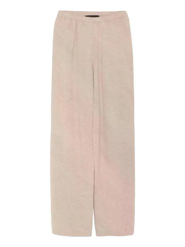 MR MITTENS Elastic-waist Wide-leg Pants - Neutrals