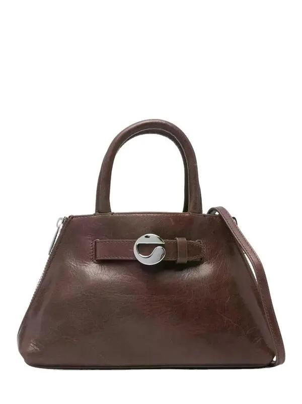 Coperni Mini Data Tote Bag - Brown