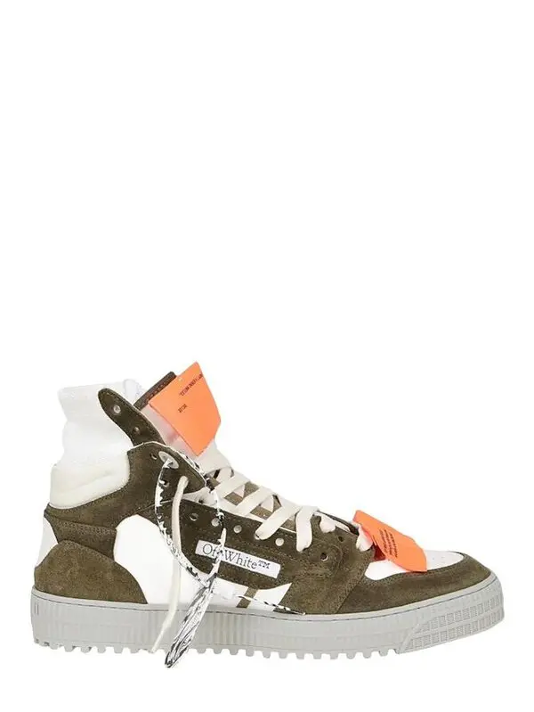 Off-White Off Court 3.0 High-top Sneakers - Khaki/green