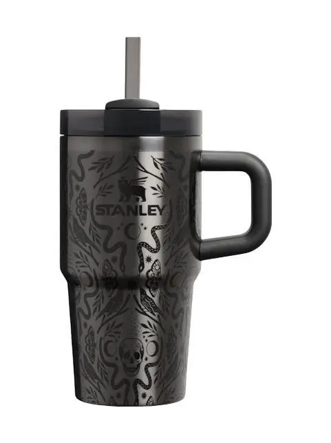 STANLEY The Halloween Quencher H2.0 Flowstate 20oz Tumbler - Deadly Damask