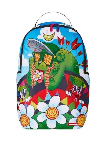 SPRAYGROUND Money Bear Weirdo Dlxr Backpack - Multicolor