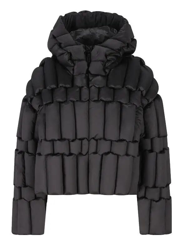 RAXXY Nylon Down Jacket - Black