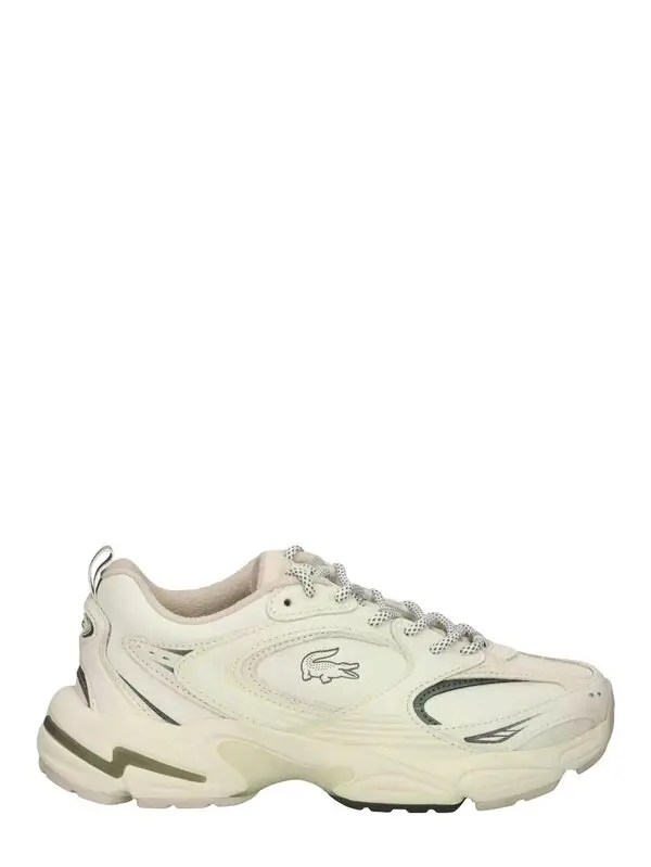 Lacoste Logo-print Sneakers - Neutrals