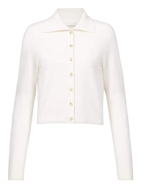 Vince Polo Cardigan - White