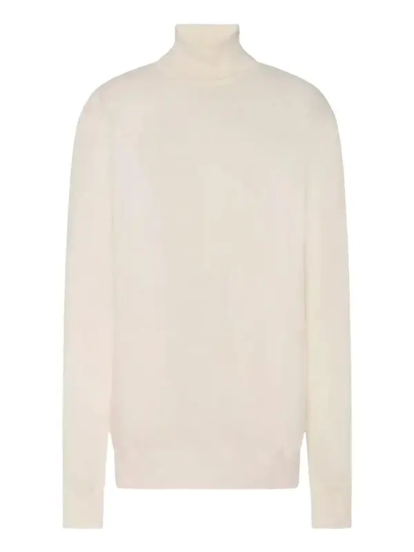THE ROW Lizzy Turtleneck Sweater - Neutrals