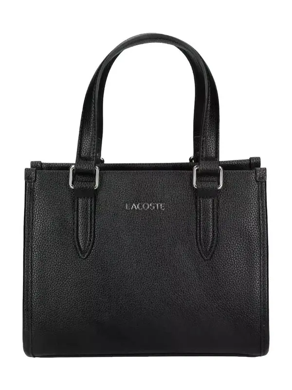 Lacoste Logo Motif Tote Bag - Black