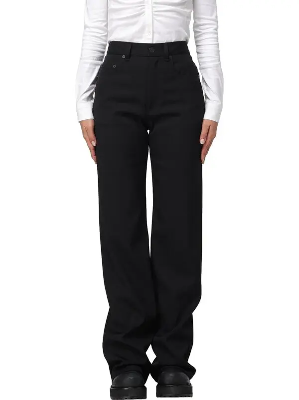 Balenciaga Wide-leg Jeans - Black