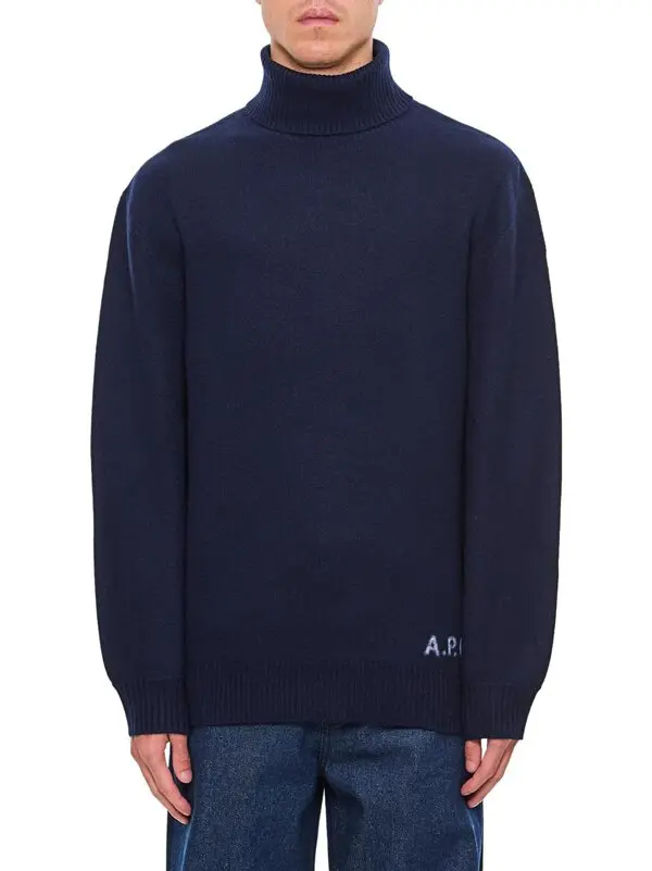 A.p.c. Pullover Sweater - Blue